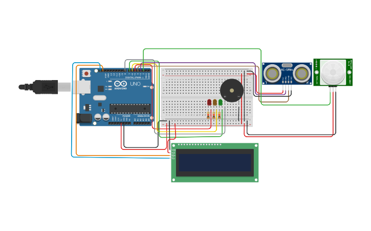 Circuit Design Modul 3 Tinkercad