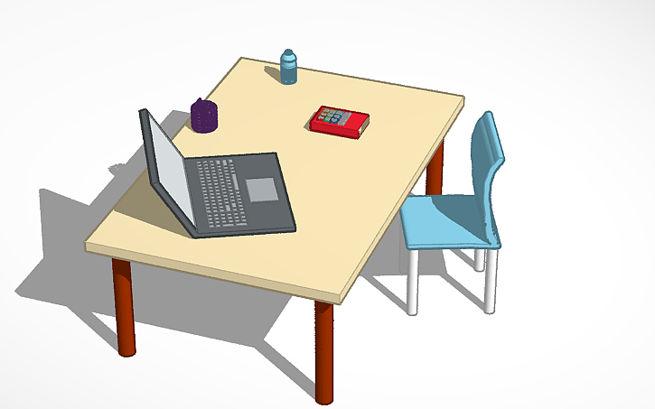 3d Design Desk Tinkercad
