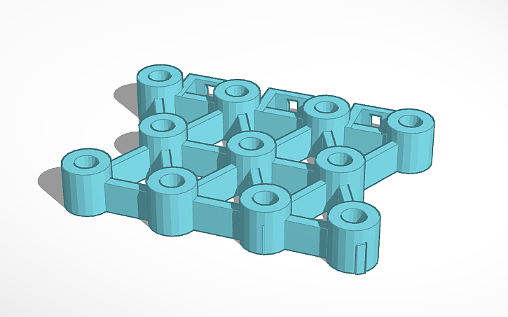 3D design Coral Frag Rack V2 - Tinkercad