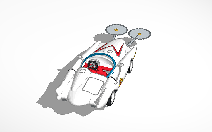 3D design SPEED RACER (MACH 5} - Tinkercad
