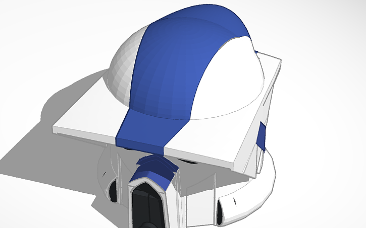 3D design Clone ARF Helmet - Tinkercad