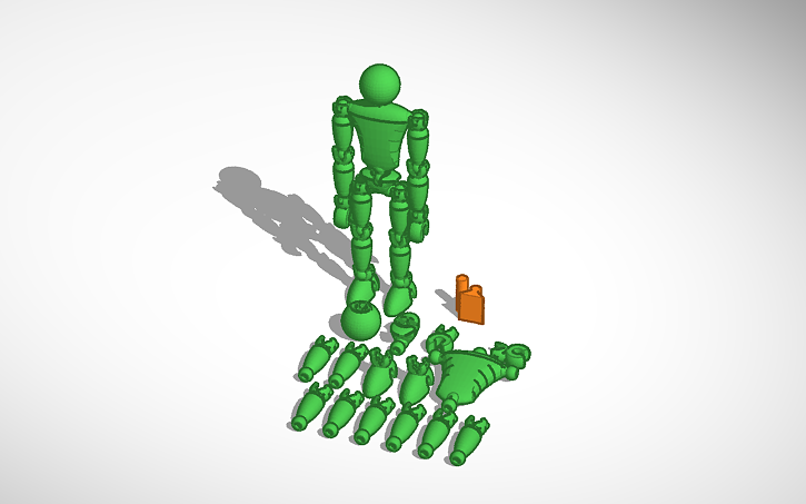 3D design Action Figure 1.0 Base - Tinkercad