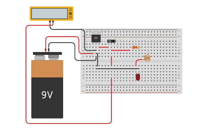Circuit Design Sensor Ldr Tinkercad