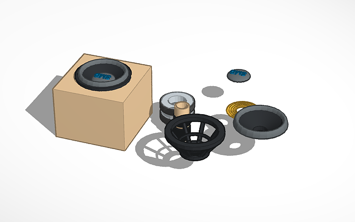 3D design Ascendant Audio SMD Subwoofer 15 V1 | Tinkercad