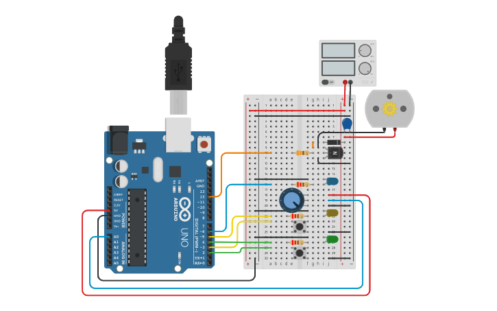 Circuit design Lab 1 Part C | Tinkercad