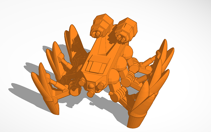 3D design Bug Mech - Tinkercad