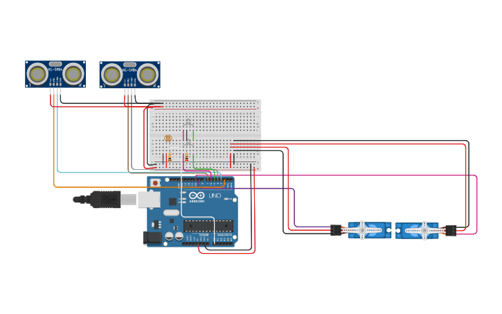 Circuit design Prueba Arduino | Tinkercad