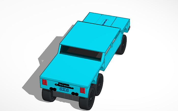 3D design Lifted 6X6 Mustang | Tinkercad