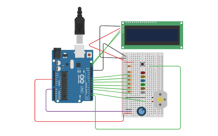 Circuit Design Midterm Tinkercad