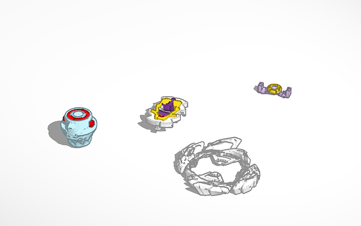 3D design Rage Longinus Destroy' 3A - Tinkercad