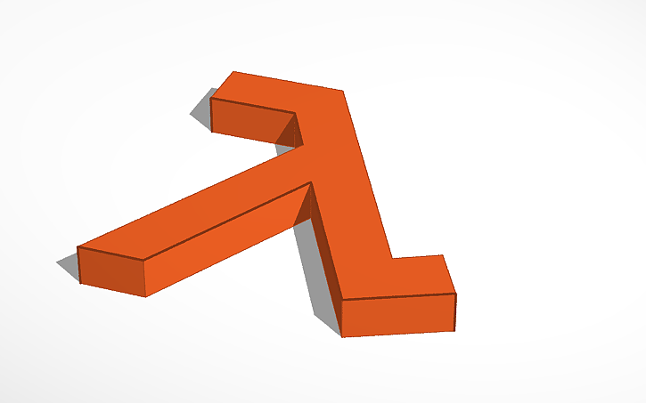 3D design Half-Life - Tinkercad