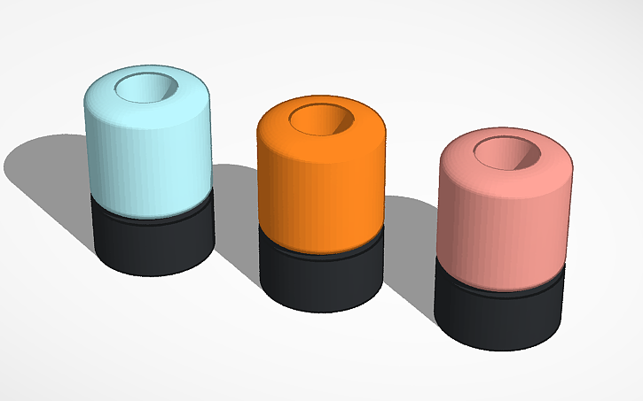 3D design Pen holders - Tinkercad