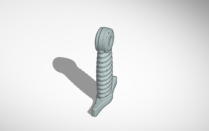 3D design Collapsible Dagger - Tinkercad
