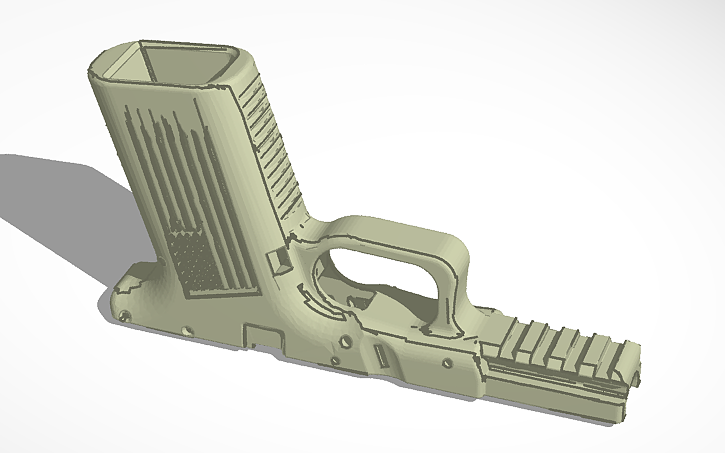 3D design BB glock - Tinkercad