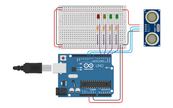 Circuit design Caixa d'água - Tinkercad