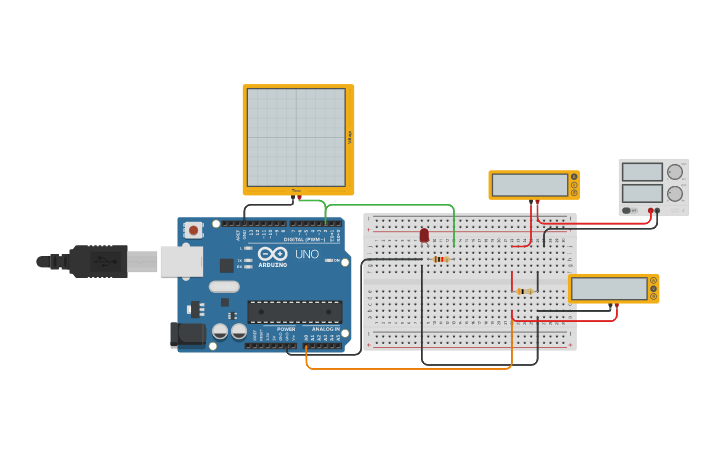 Circuit Design Timer Arduino Tinkercad