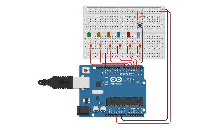 Circuit design Mini-Project - Tinkercad