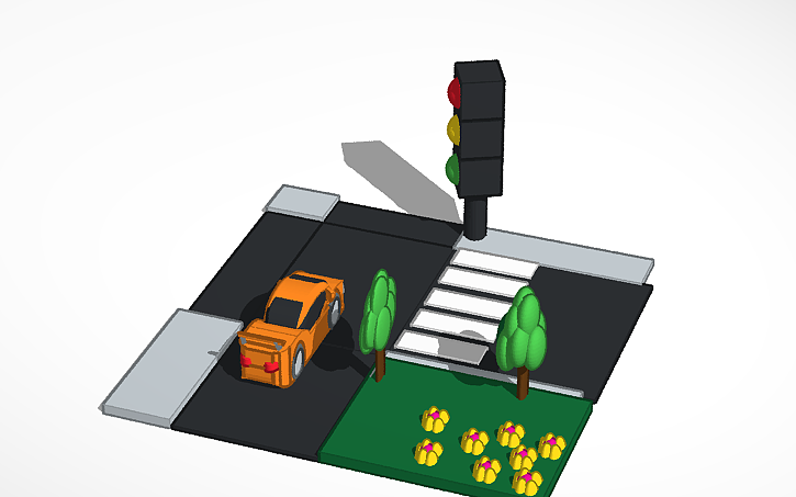 3D design CEMAFORO RONALD - Tinkercad