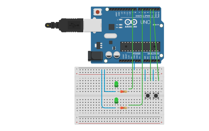 Circuit Design пр 12 индивидуальное задание 21 Tinkercad