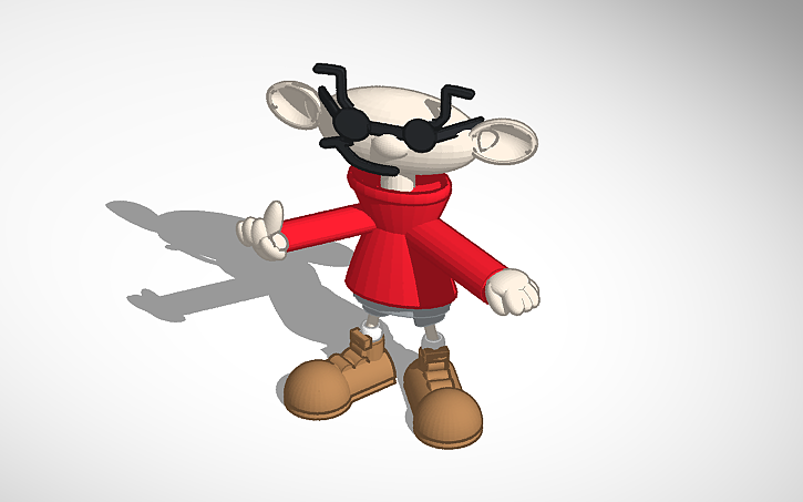 3D design Numbuh 1 Eddie - Tinkercad