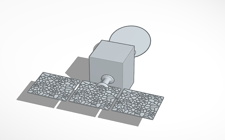 3D design Mars Orbital Space Craft - Tinkercad