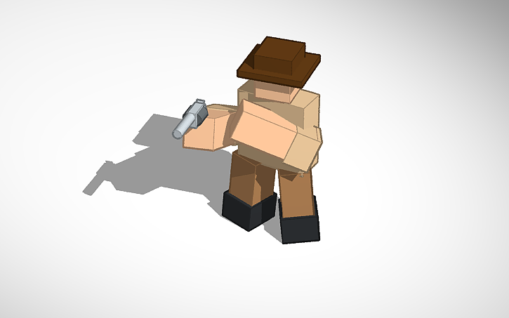 3D design Cowboy - Tinkercad