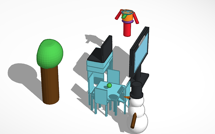 3d Design Random Tinkercad