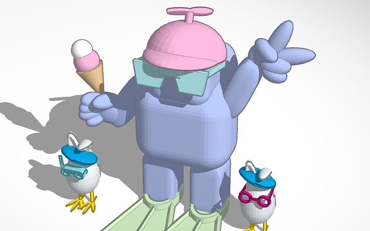 3D design Magnificent Bombul-Bojo - Tinkercad