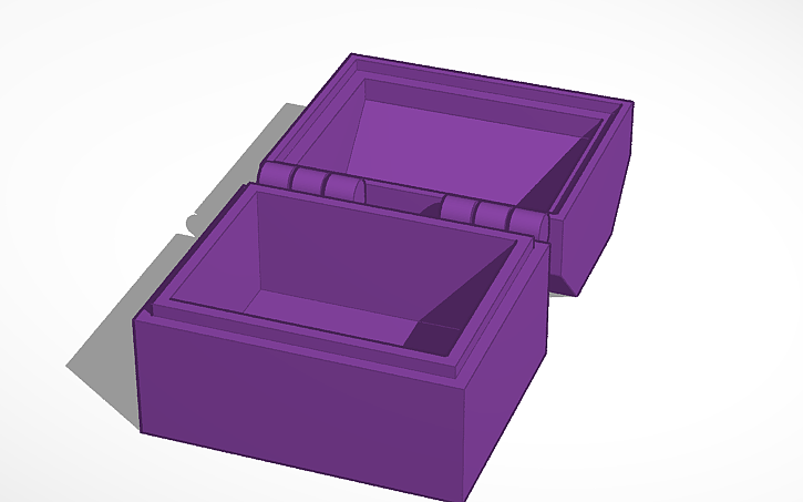 3D design COMPLETED CHEST - Tinkercad