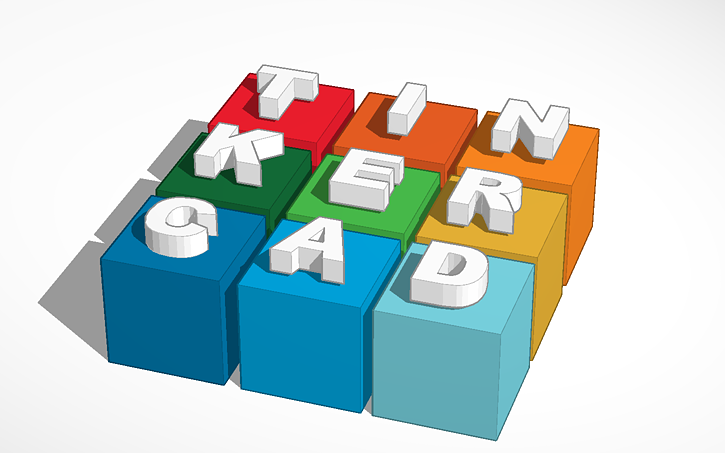 3D design TinkerCad Logo | Tinkercad