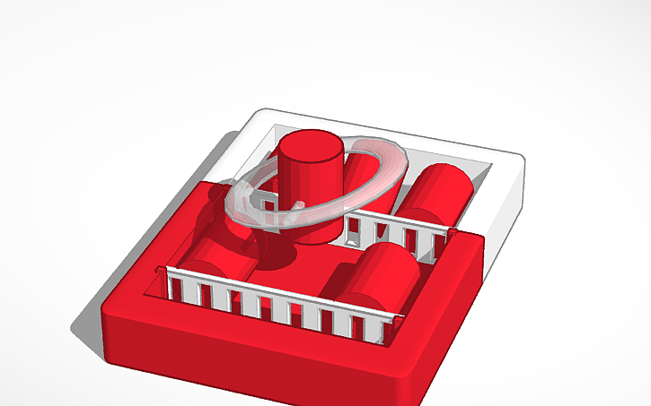 3D design Space fridge ver3 concept design | Tinkercad