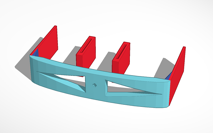 3D design sumo bot shield | Tinkercad