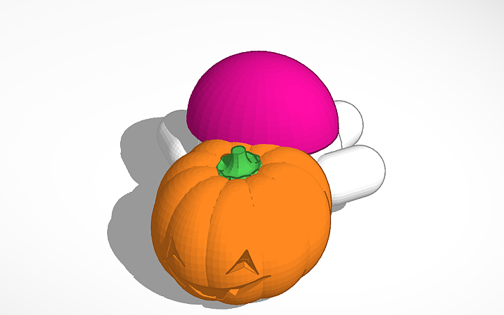 3D design the pumpkin thing - Tinkercad