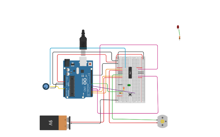 Circuit design Winston speed sensor | Tinkercad