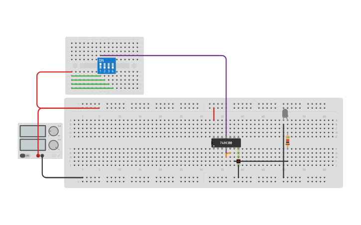 Circuit Design Experimento 8 Parte 1 Tinkercad