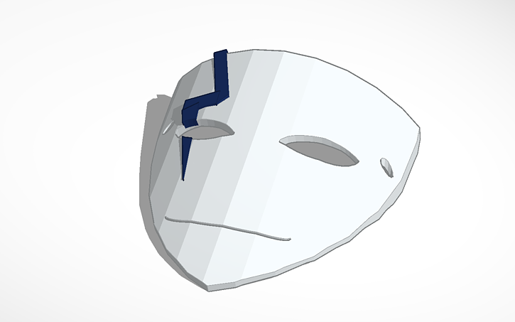 3D design mask - Tinkercad
