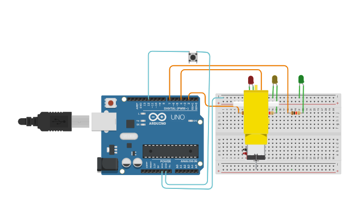 Circuit Design Traffic Light π¦ Tinkercad