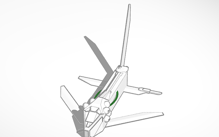 3D design Dune Ornithopter turned into boeing 747 - Tinkercad