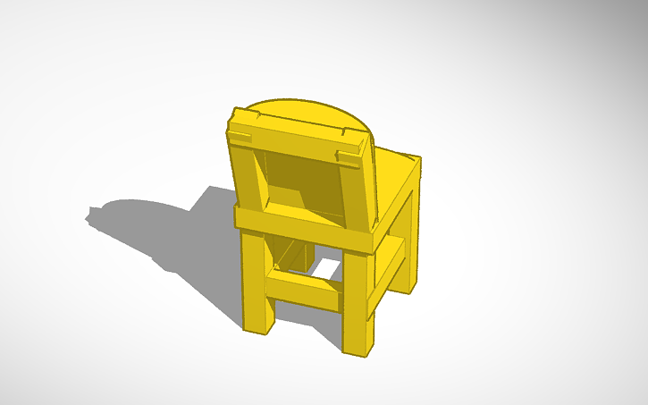 3D design Copy of THE STOOL | Tinkercad