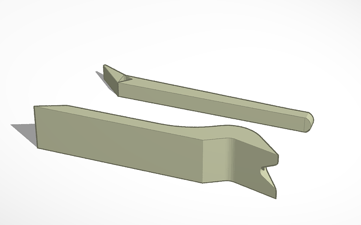 3D design Combined Tool Set - Tinkercad