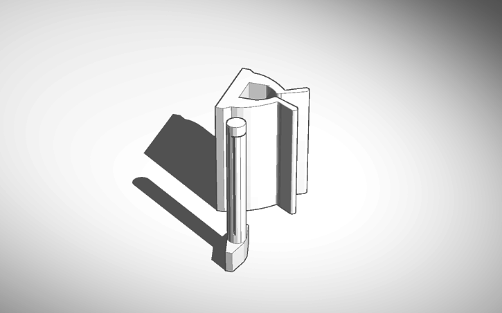 3D design holder toothpaste - Tinkercad