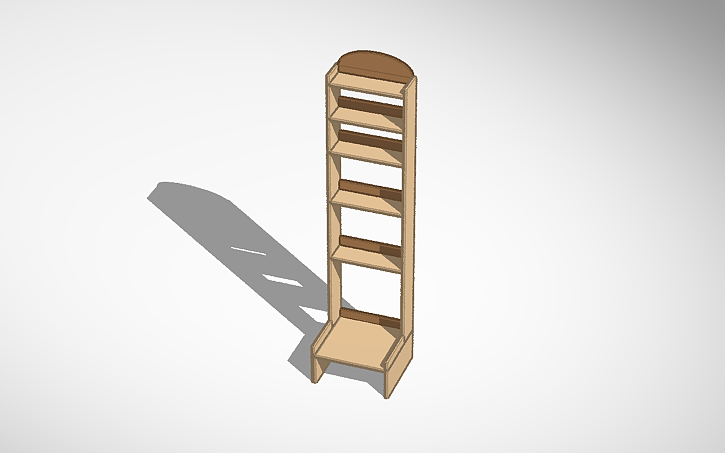3D design Kitchen Rack - Tinkercad