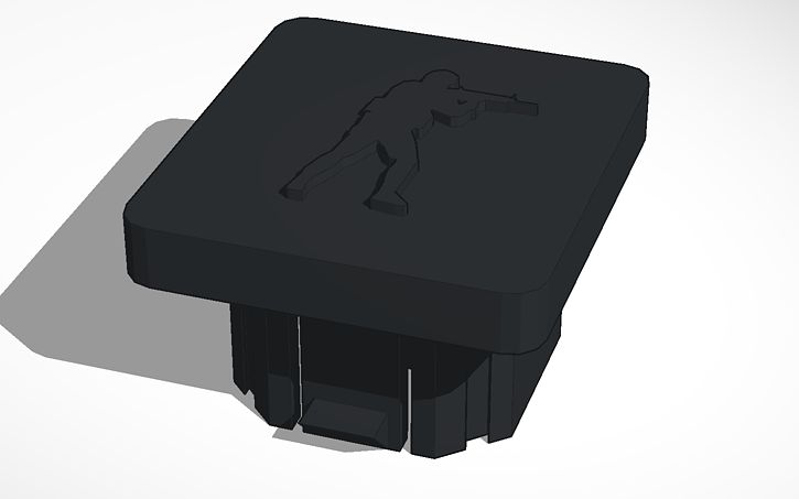 3D design Copy of Razer Death Stalker Key cap - Tinkercad