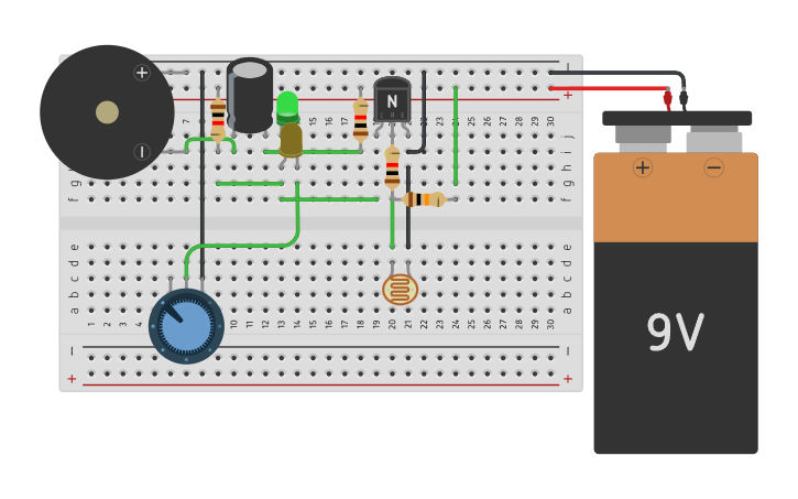 Circuit design BE Group Assignment - Tinkercad