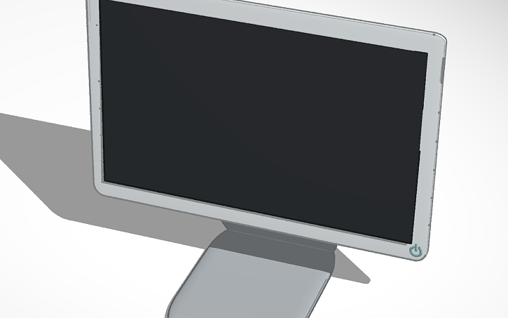 3D design Pantalla screen - Tinkercad