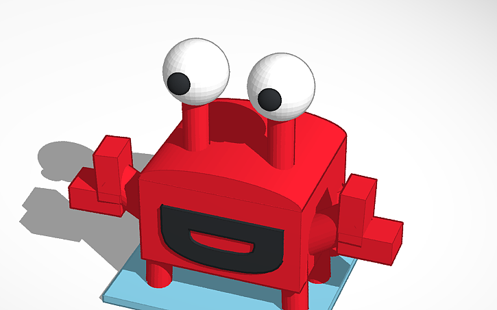 3D design Crab - Tinkercad