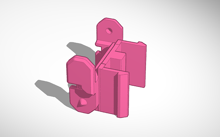 3D design Ender 3 Sprite cable chain adapter - Tinkercad