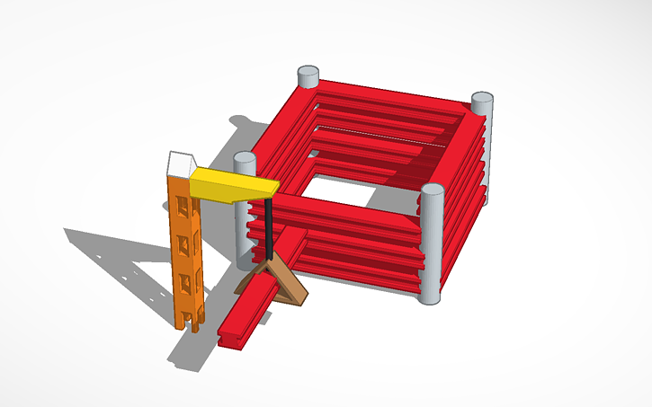 3D design construction site #buildings - Tinkercad