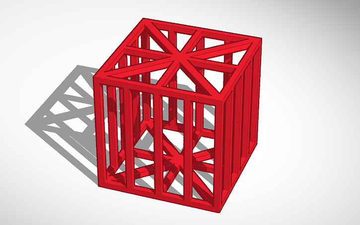 3D design caged | Tinkercad