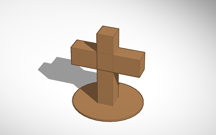 3D design Cross - Tinkercad